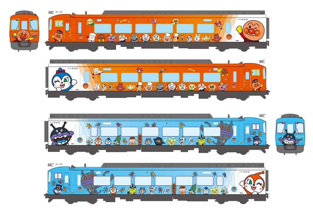 New Anpanman Trains Coming to Shikoku – Japan Station